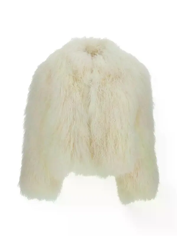MARTHA LOUIS Long-haired Mongolian Fur Jacket