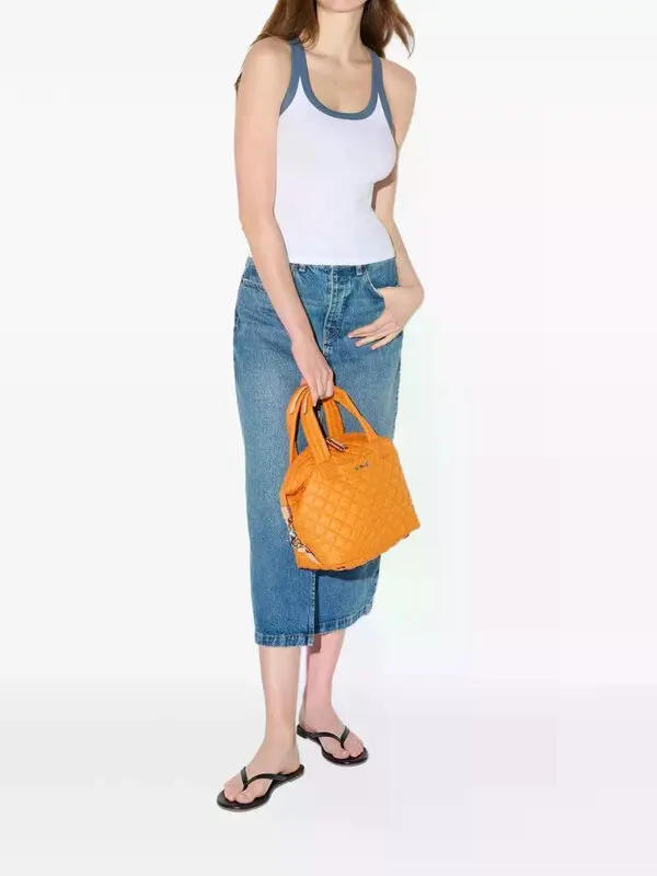 Mz Wallace Small Sutton Deluxe Quilted Tote Bag