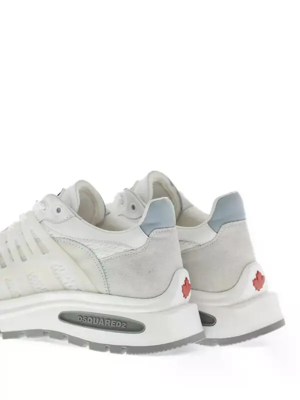 Dsquared2 Run Ds2 Leather And Fabric Low-top Sneakers