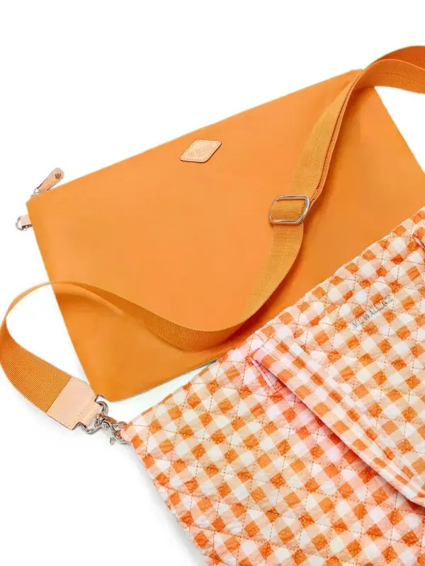 Mz Wallace Medium Metro Deluxe Gingham Tote Bag