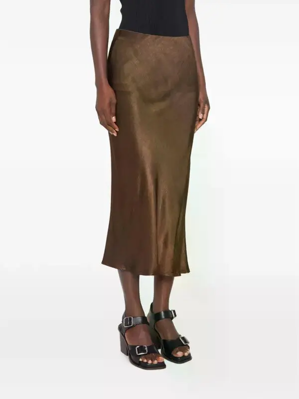 Dixie Satin-finish Skirt