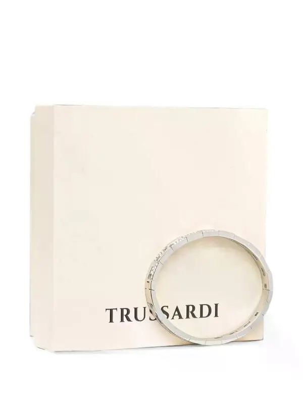 TRUSSARDI Crystal-embellished Cut-out Bracelet