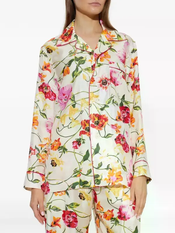 Kenzo Wildflower Silk Shirt