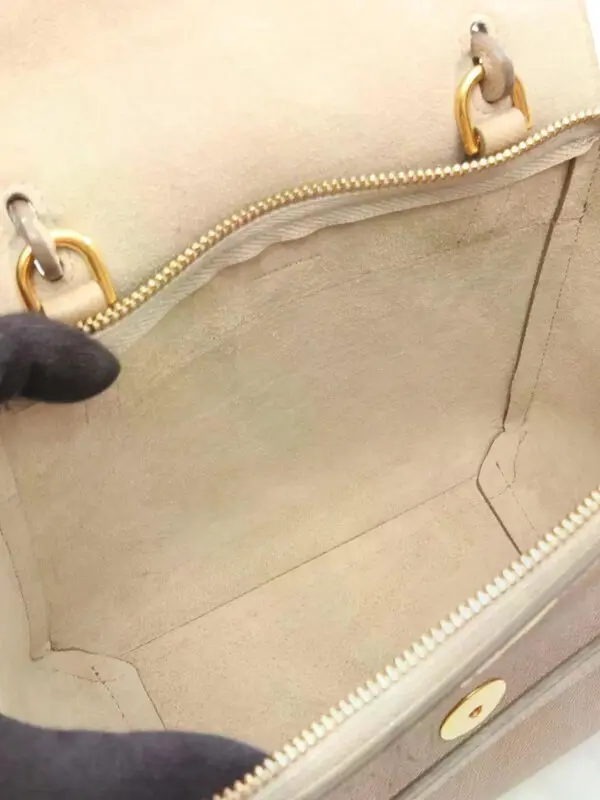 Celine Nano Grained Calfskin Belt Bag Satchel - Neutrals