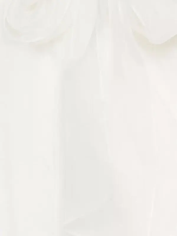 ISABEL SANCHIS Silk Scarf Blouse
