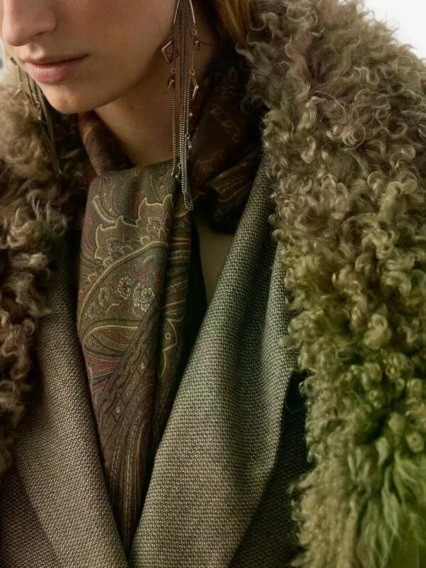 Ralph Lauren Pheasant Paisley-print Scarf