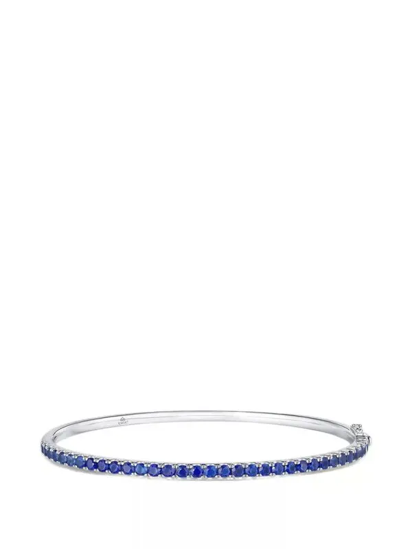 Kwiat Sapphire Bangle - Silver