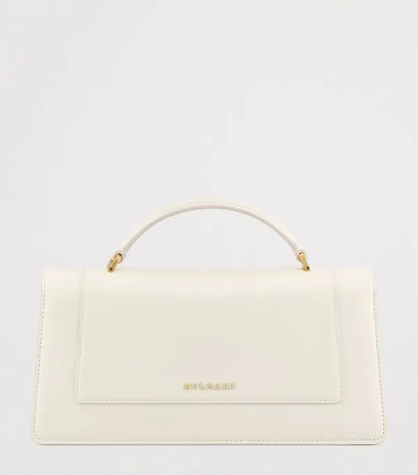 BVLGARI Leather Serpenti Forever Elongated Top-handle Bag