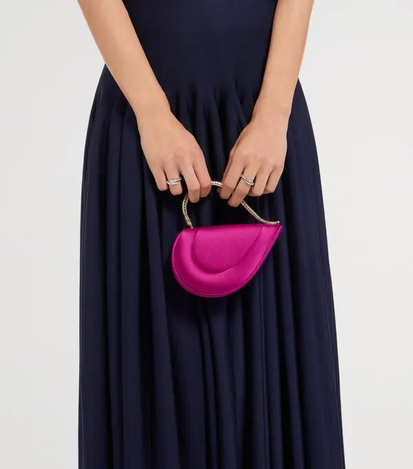 BVLGARI Mini Leather Serpenti Cuoricino Top-handle Bag