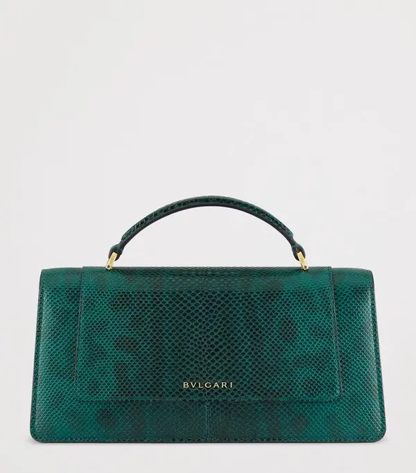 BVLGARI Karung Leather Serpenti Forever Top-handle Bag