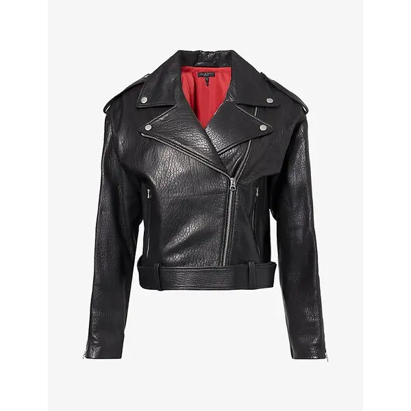 Rag & Bone Penelope Biker Leather Jacket