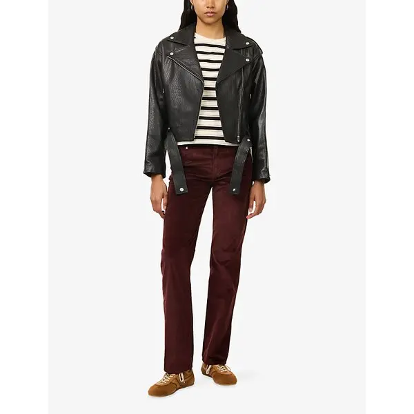 Rag & Bone Penelope Biker Leather Jacket