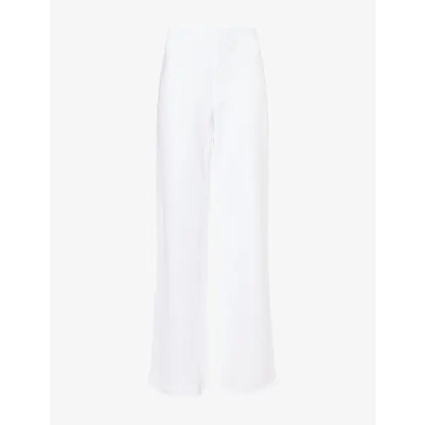 REFORMATION Gale Straight-leg Linen Trousers