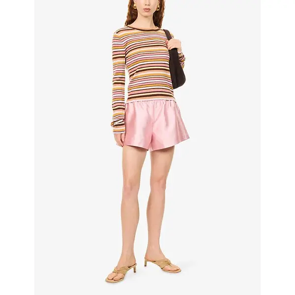 REFORMATION Nora Elasticated-waistband Woven Shorts