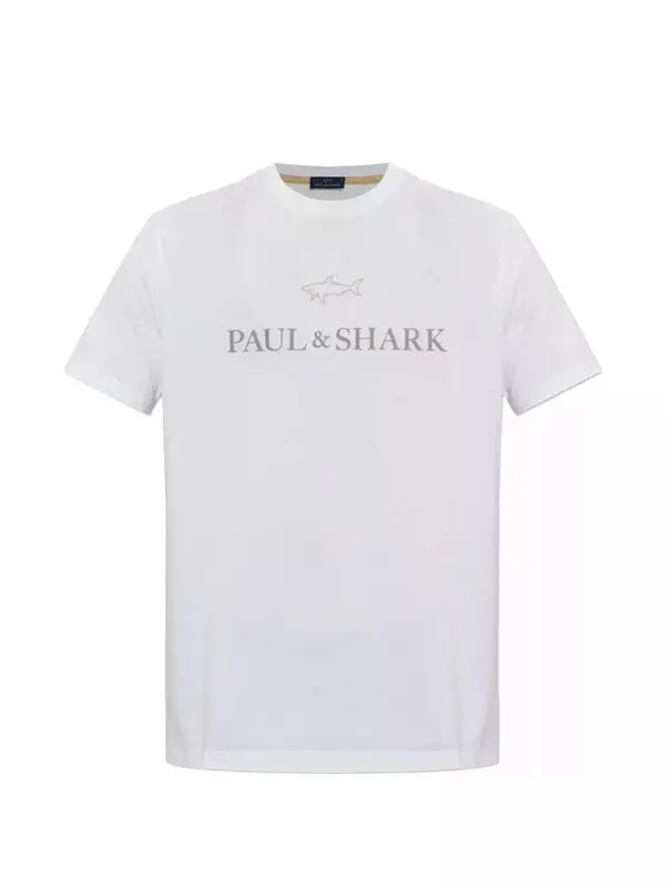 Paul & Shark Logo-print T-shirt - White