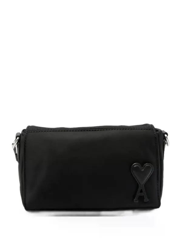 AMI Paris Logo-patch Shoulder Bag