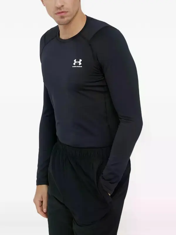 Under Armour Coldgear Logo-printed Long-sleeved Compression T-shirt