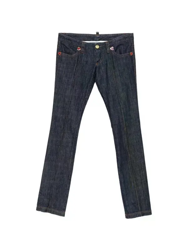 Dsquared2 2000s Pin-tuck Jeans