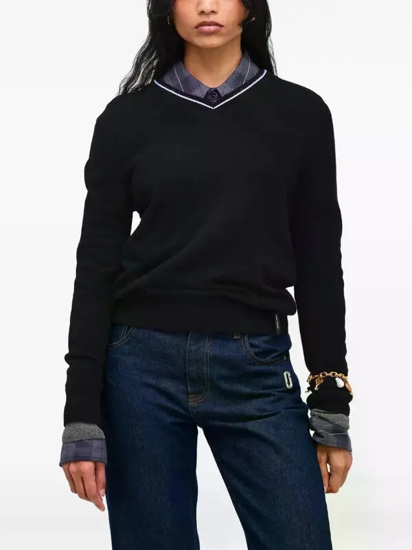 Marc Jacobs Layered V-neck Pullover