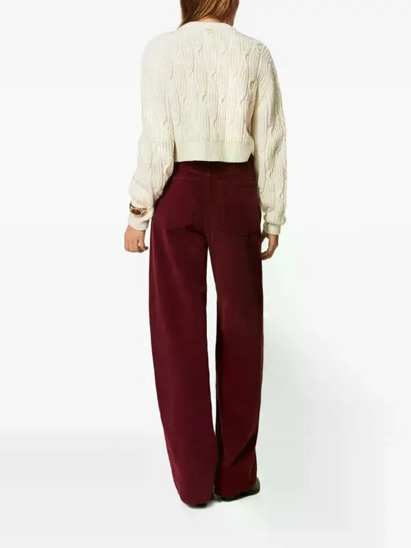 TWINSET Balloon Corduroy Trousers