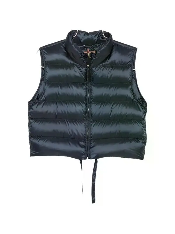 Max Mara Quilted Gilet - Blue
