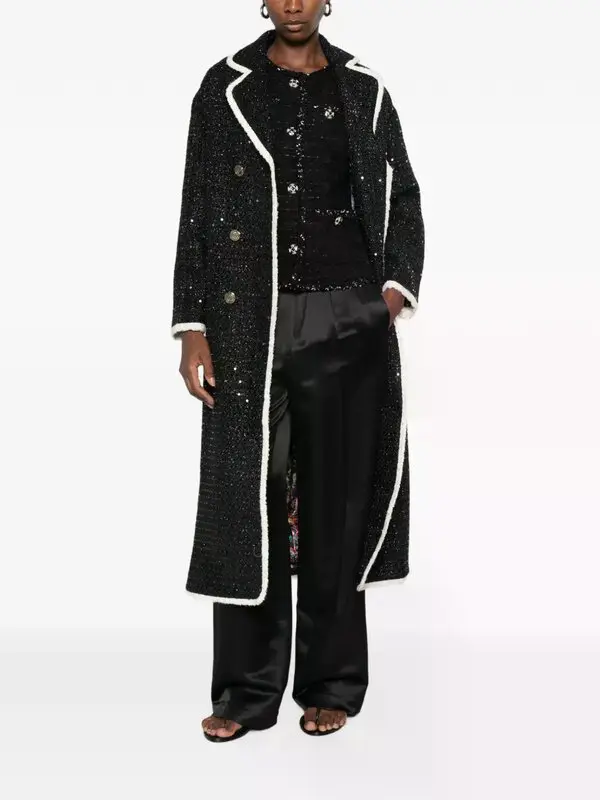 MINIME Tweed-effect Button-up Gilet