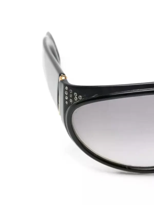 Saint Laurent Crystal-embellished Pilot Sunglasses