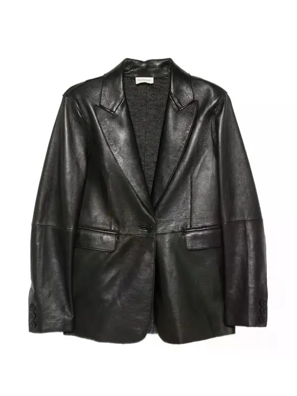 P.a.r.o.s.h Single-breasted Leather Jacket