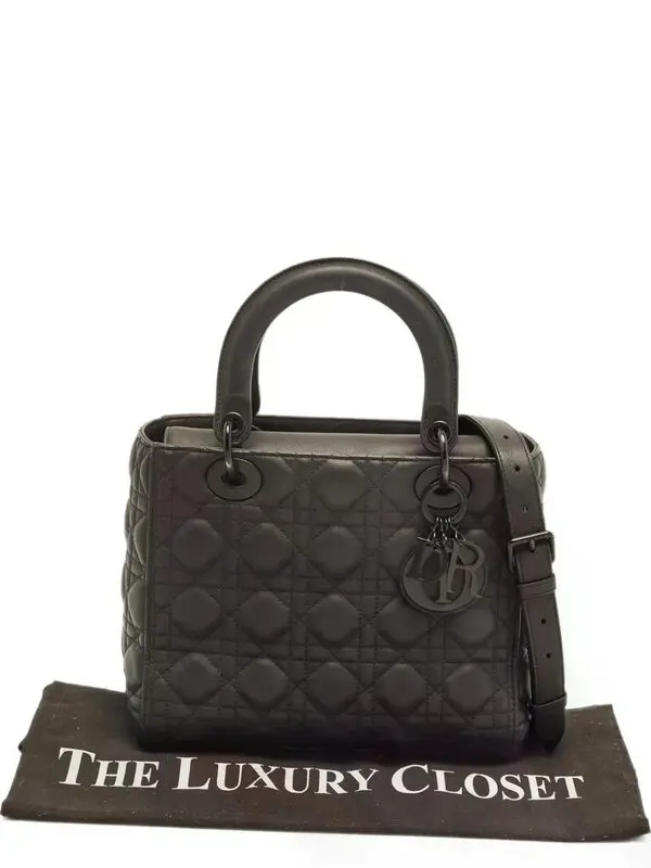 Dior 2019 Medium Cannage Lady Tote Bag