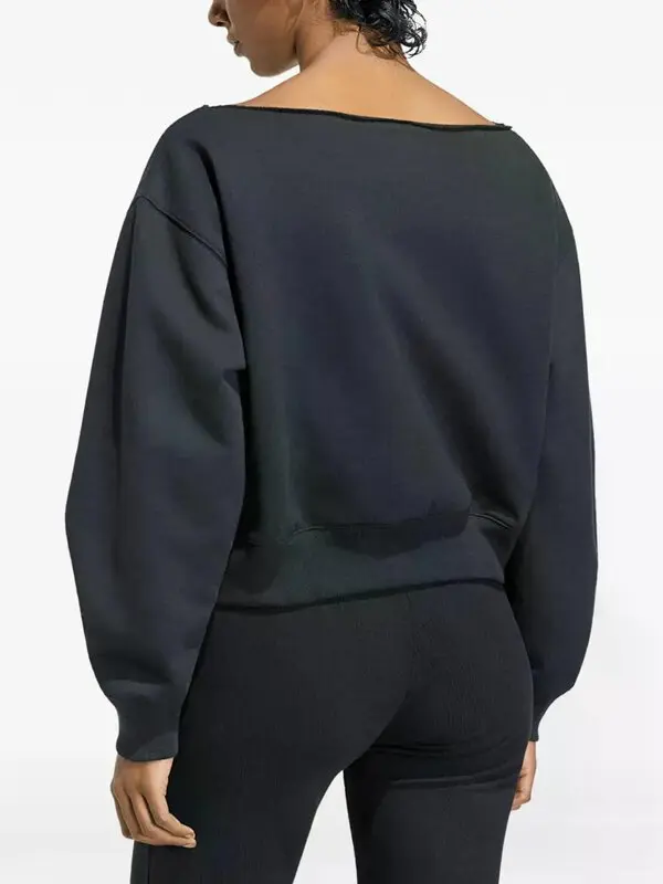 Adidas Essentials Fleece Boat-neck Sweatshirt