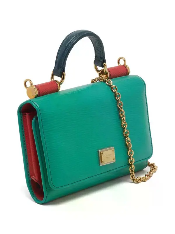 Dolce & Gabbana Miss Sicily Von Leather Mini Bag