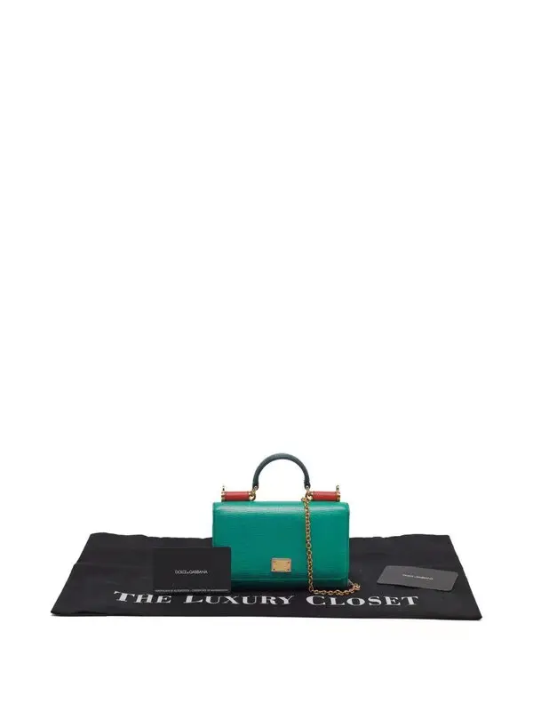 Dolce & Gabbana Miss Sicily Von Leather Mini Bag