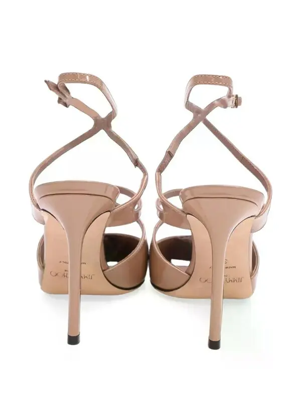 JIMMY CHOO 2010s Azia Patent Leather Pumps