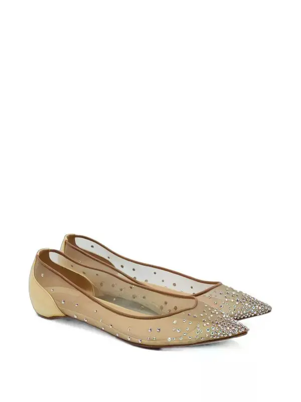 CHRISTIAN LOUBOUTIN Follies Strass Ballet Flats