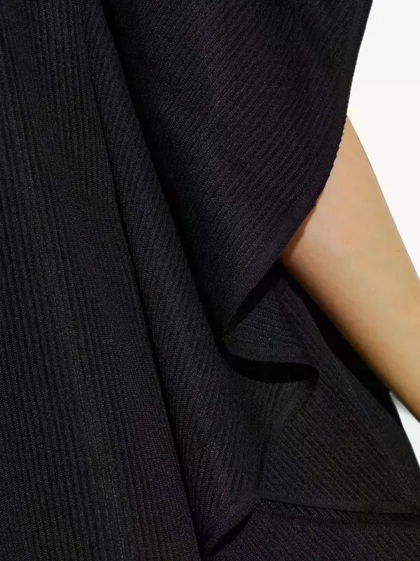 Issey Miyake A-poc Slice Pleated Ruffled Top