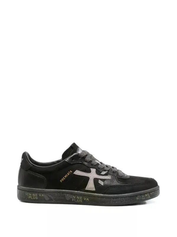 Premiata Bskt Clay Logo-patch Sneakers