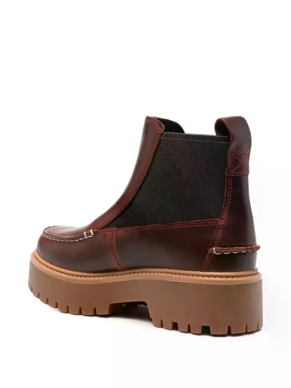 Timberland Leather Platform Boots