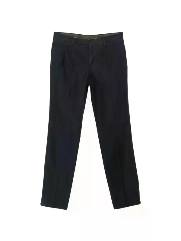 Aspesi Slim Banana Pleated Straight-leg Trousers