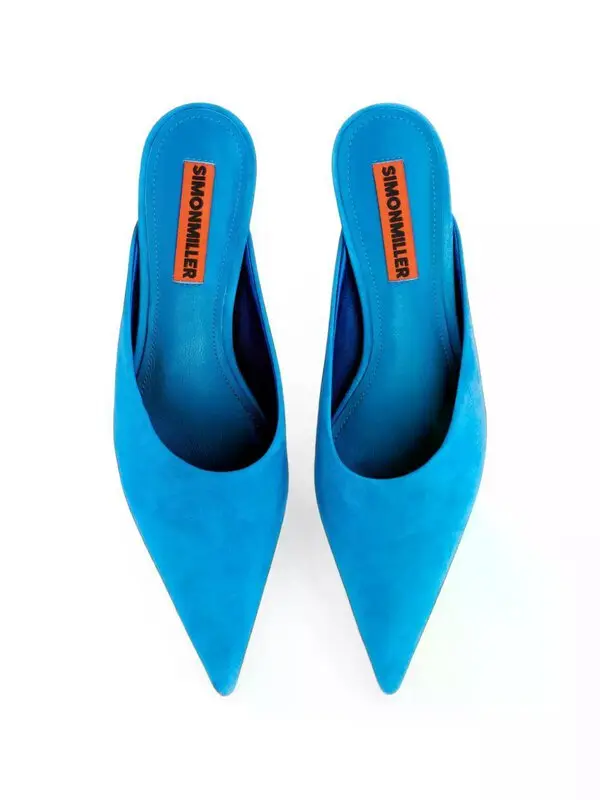 SIMONMILLER Arrow Suede Mules