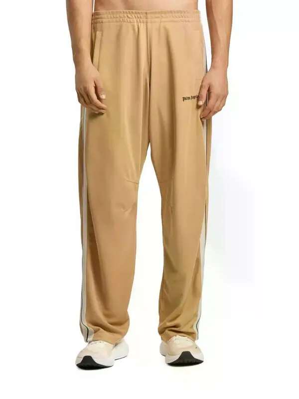 Palm Angels Logo-print Side-stripe Track Pants