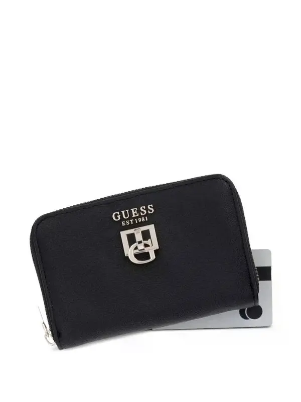 Guess Bianca Logo-plaque Zip-around Wallet