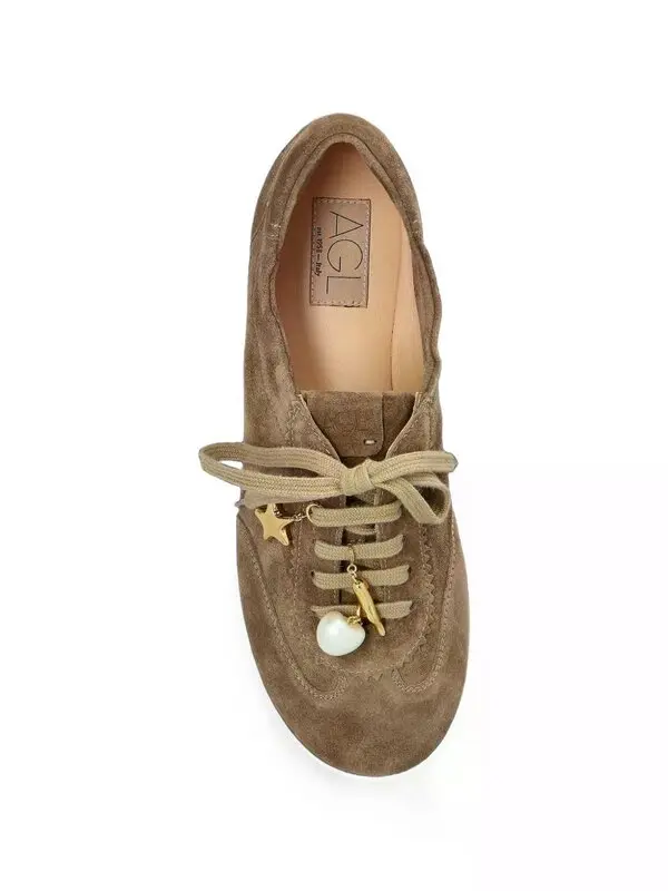 Agl Hoola Hoop Charms Suede Sneakers