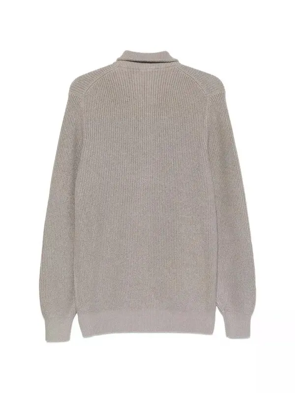Brunello Cucinelli Ribbed-knit Zip-up Cardigan