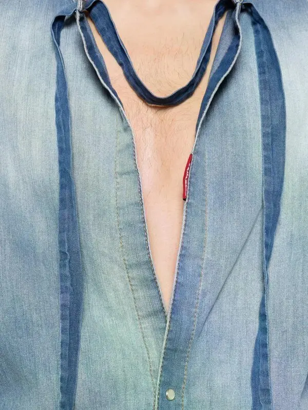 Dsquared2 Long-sleeves Denim Shirt