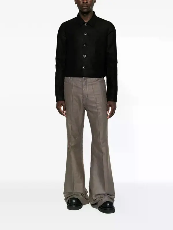 Rick Owens Cropped Button-up Jacket