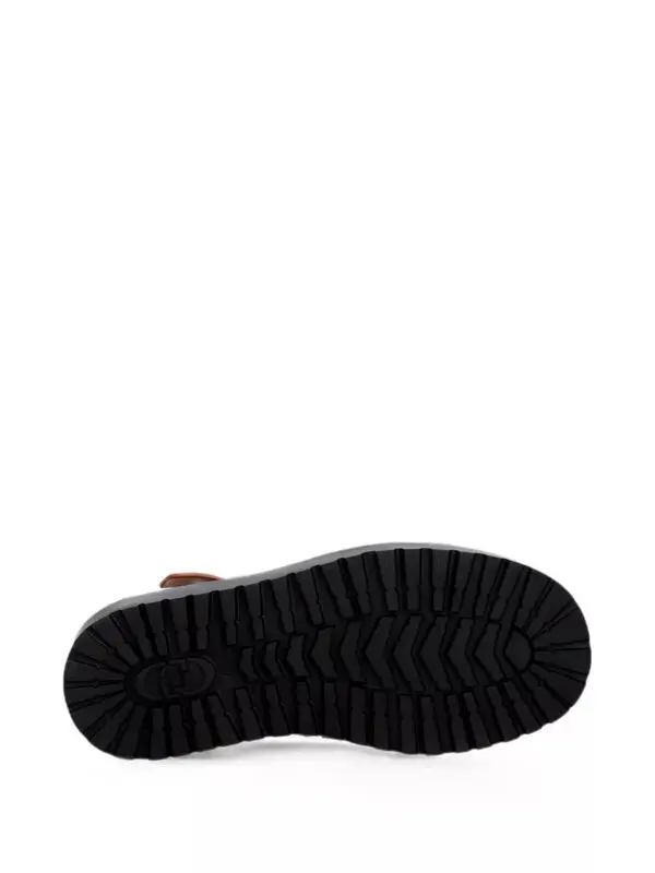 Liu Jo Leather Platform Sandals