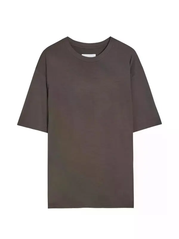 SSSTEIN Oversized Crew-neck Wool T-shirt