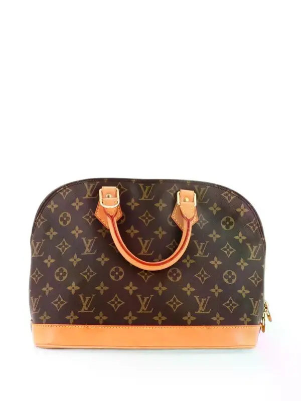 LOUIS VUITTON Alma Handbag Monogram Canvas Pm Satchel