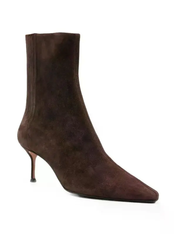 AQUAZZURA Saint Honoré Suede Ankle Boots