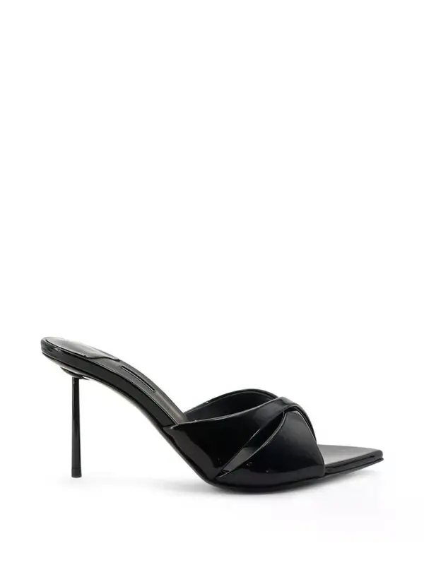 LE SILLA Shirley Crossover Patent-finish Sandals